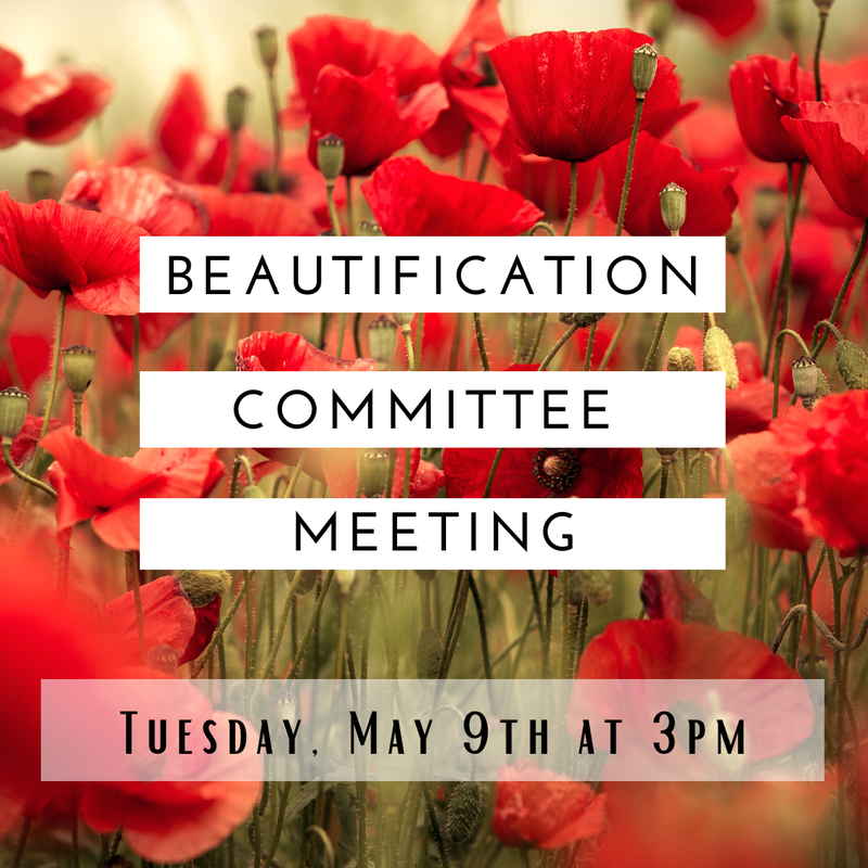 Beautification Committee Meeting